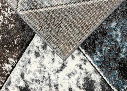 Koberce Breno Kusový koberec ALORA A1043 Multi, Šedá, Vícebarevné, 120 x 170 cm