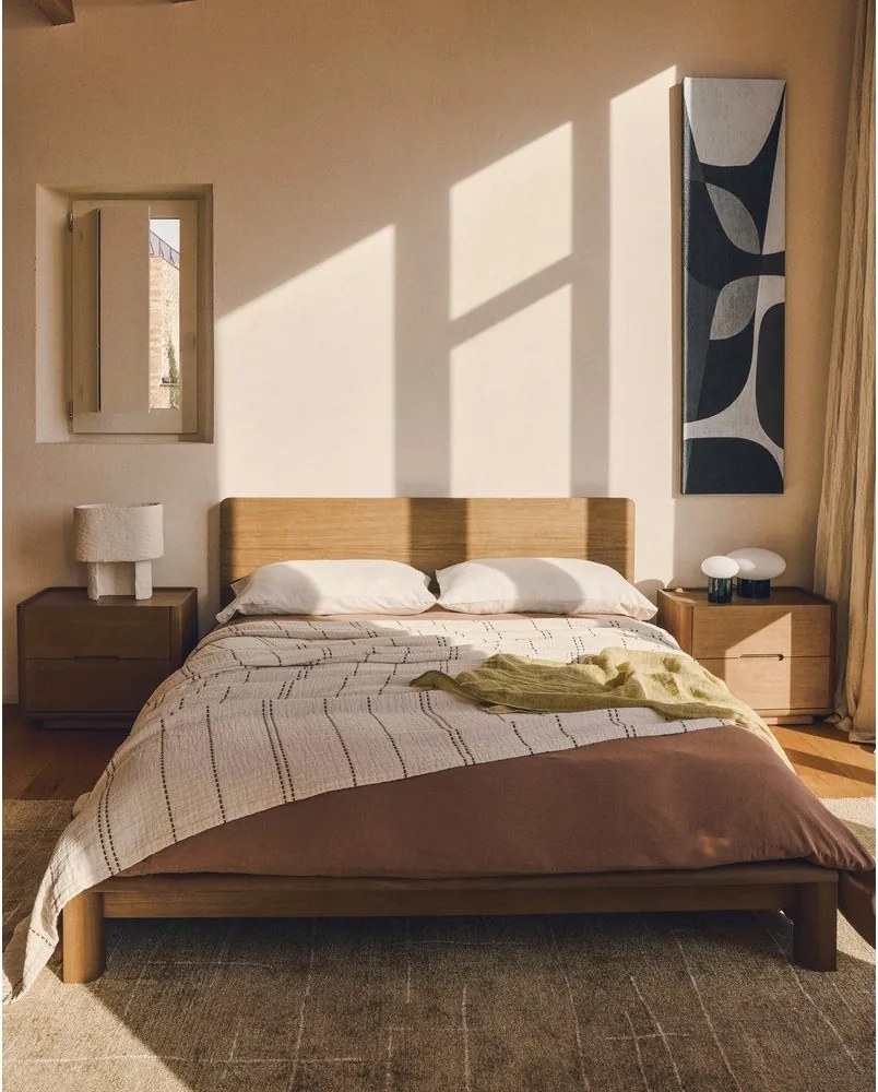 Ručně tkaný koberec v hořčicové barvě 200x300 cm Eloda – Kave Home