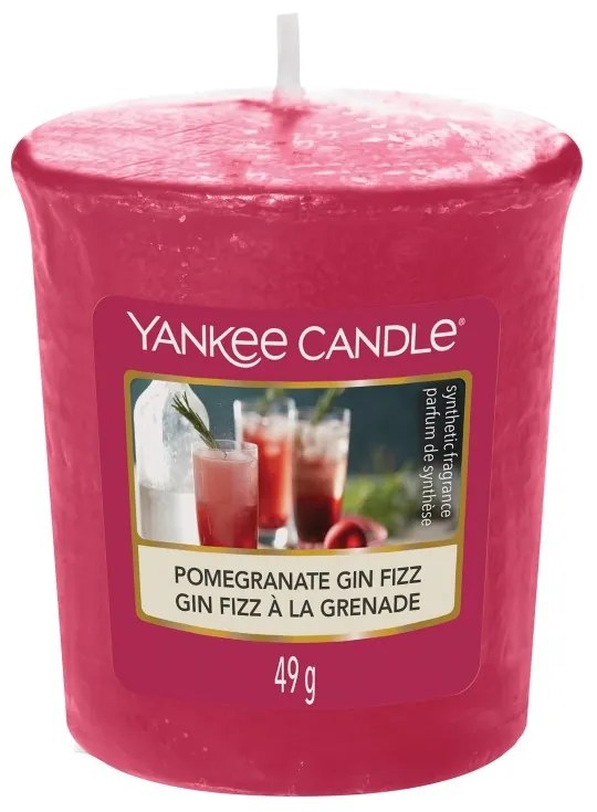 Yankee Candle - votivní svíčka Pomegranate Gin Fizz 49g