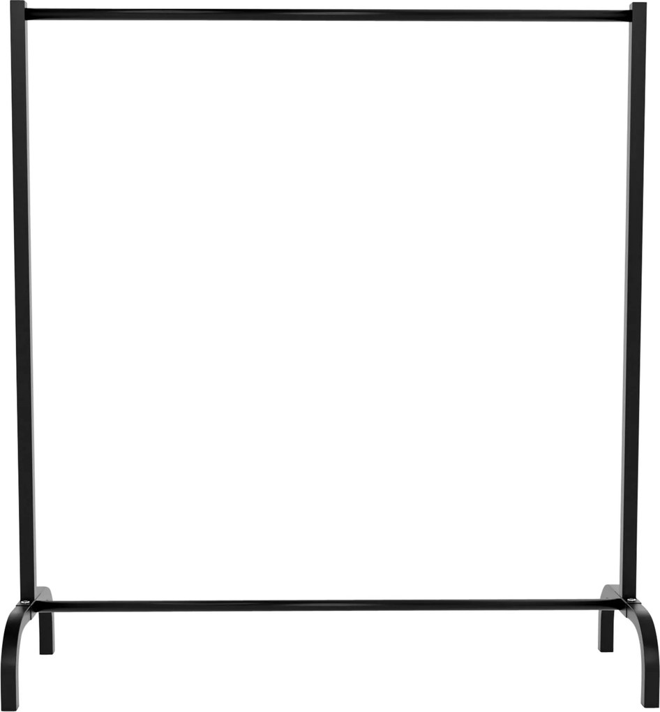 Stojan na oblečení Lara 120x38x120 – černá