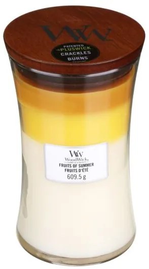 WoodWick Trilogy Fruits of Summer Svíčka váza velká, 609,5 g