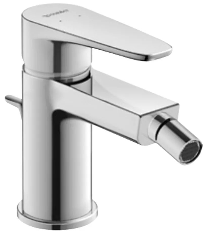 Duravit B.1 - bidetová baterie stojánková, s odtokovou garniturou, B12400001010