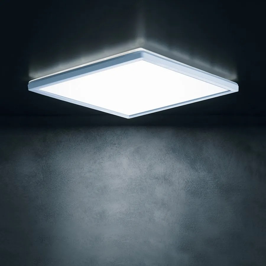 KANLUX KANLUX, AZPO stropní LED svítilna, 420x420mm, 22W, 3000/4000/6000K, IP54, bílá, 31534
