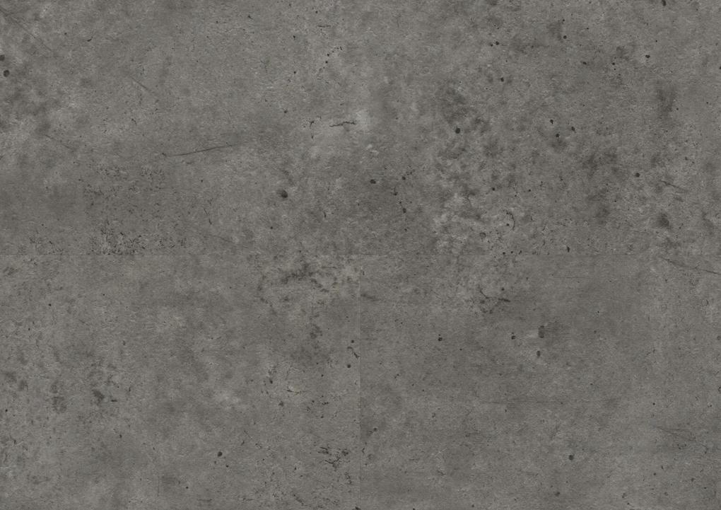 Minerální podlaha Industrial Concrete Dark - imitace travertinu - RLC304SL