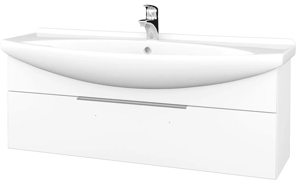 Dřevojas Koupelnová skříň TAKE IT SZZ 120 Varianta: N01 Bílá lesk / Úchytka T04 / D20 Galaxy