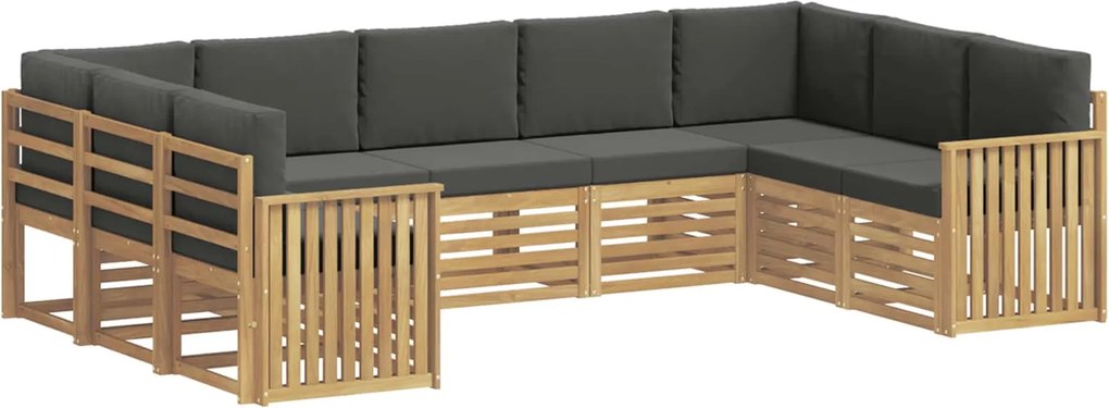 Sedací soupravy Masivní akátové dřevo 3392502