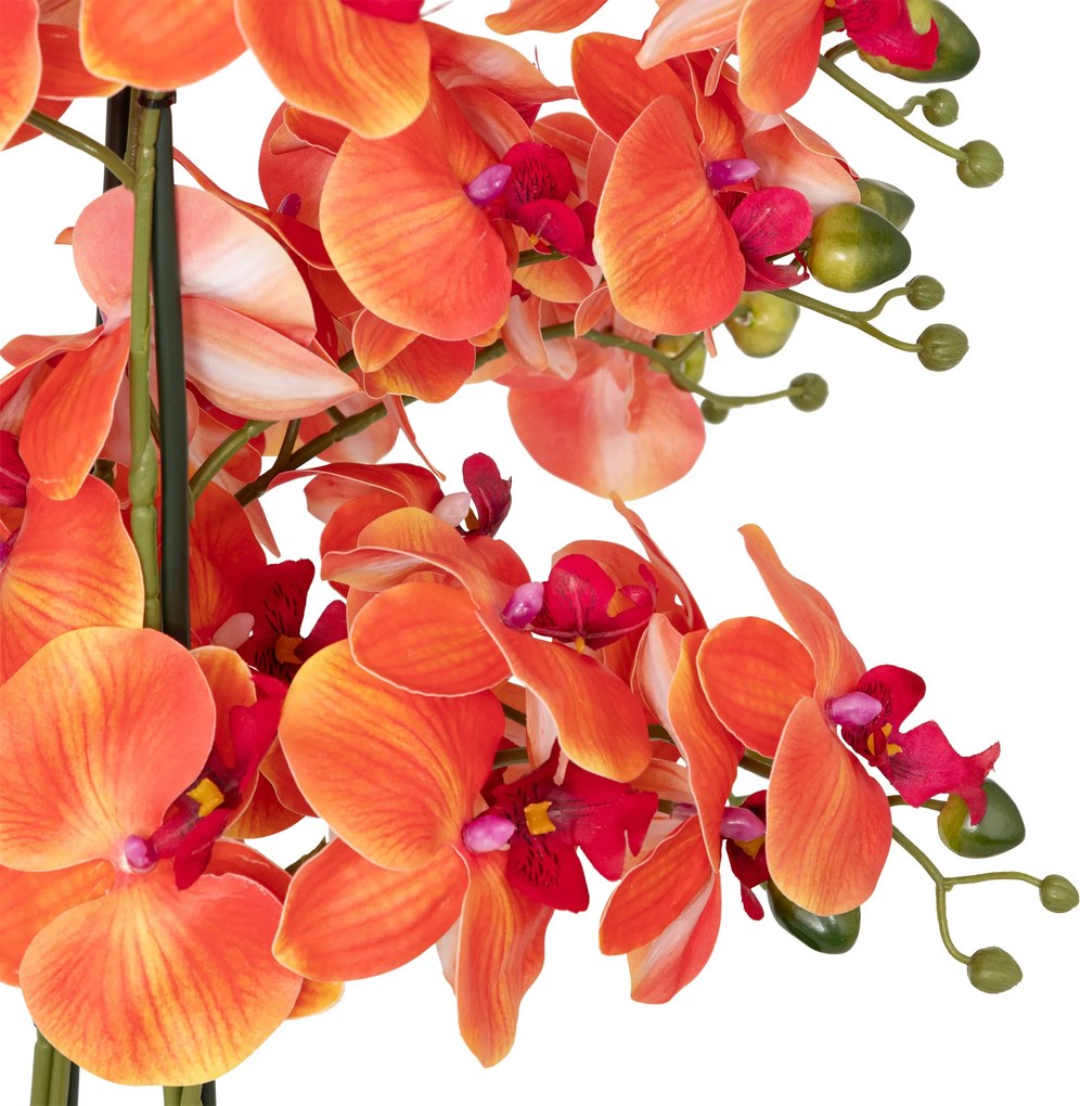 Umělá orchidej SANAE v květináči, 65 cm