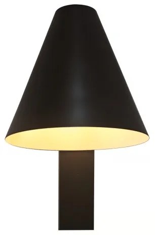 Nordlux - Nástěnná lampa s USB WILMER 1xE14/40W/230V černá