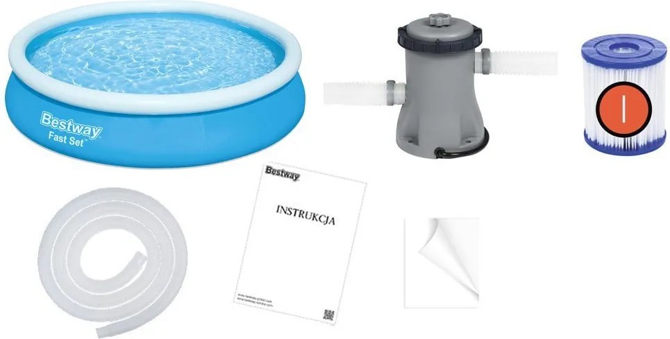 Bestway Rozporový bazén 366x76 cm 5377 l J-57274