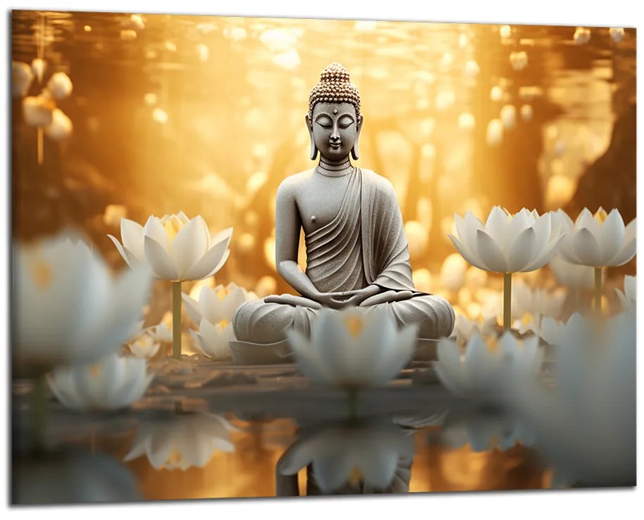 Obraz na plátně Budha a meditace 3350AX Biano.cz