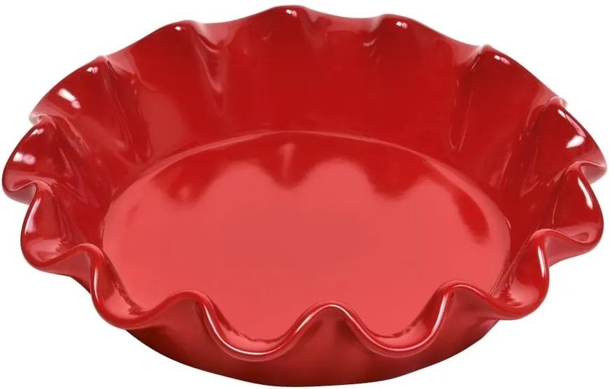 Červená forma na koláč Emile Henry, ⌀ 27 cm