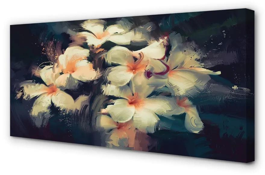 Obrazy na plátně Obraz květin 125x50 cm