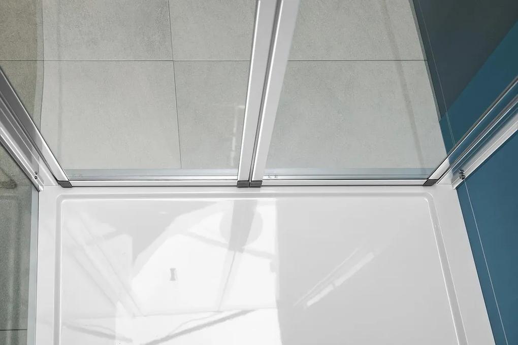 Polysan EASY LINE obdélníkový sprchový kout 700x1000mm, skládací dveře, L/P varianta, čiré sklo EL1970EL3415
