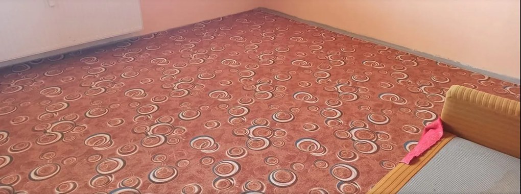 ITC, Metrážový koberec Drops 33, na míru, šíře 4m,5m, béžová, filc, chodba / předsíň
