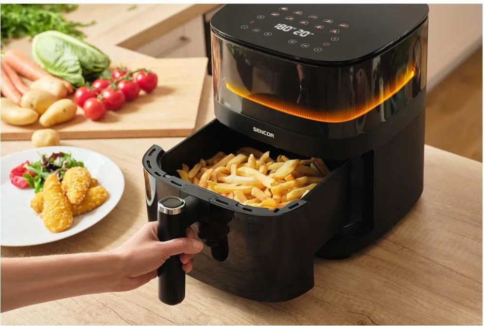Sencor SFR 5050BK – Horkovzdušná fritéza (Air Fryer)