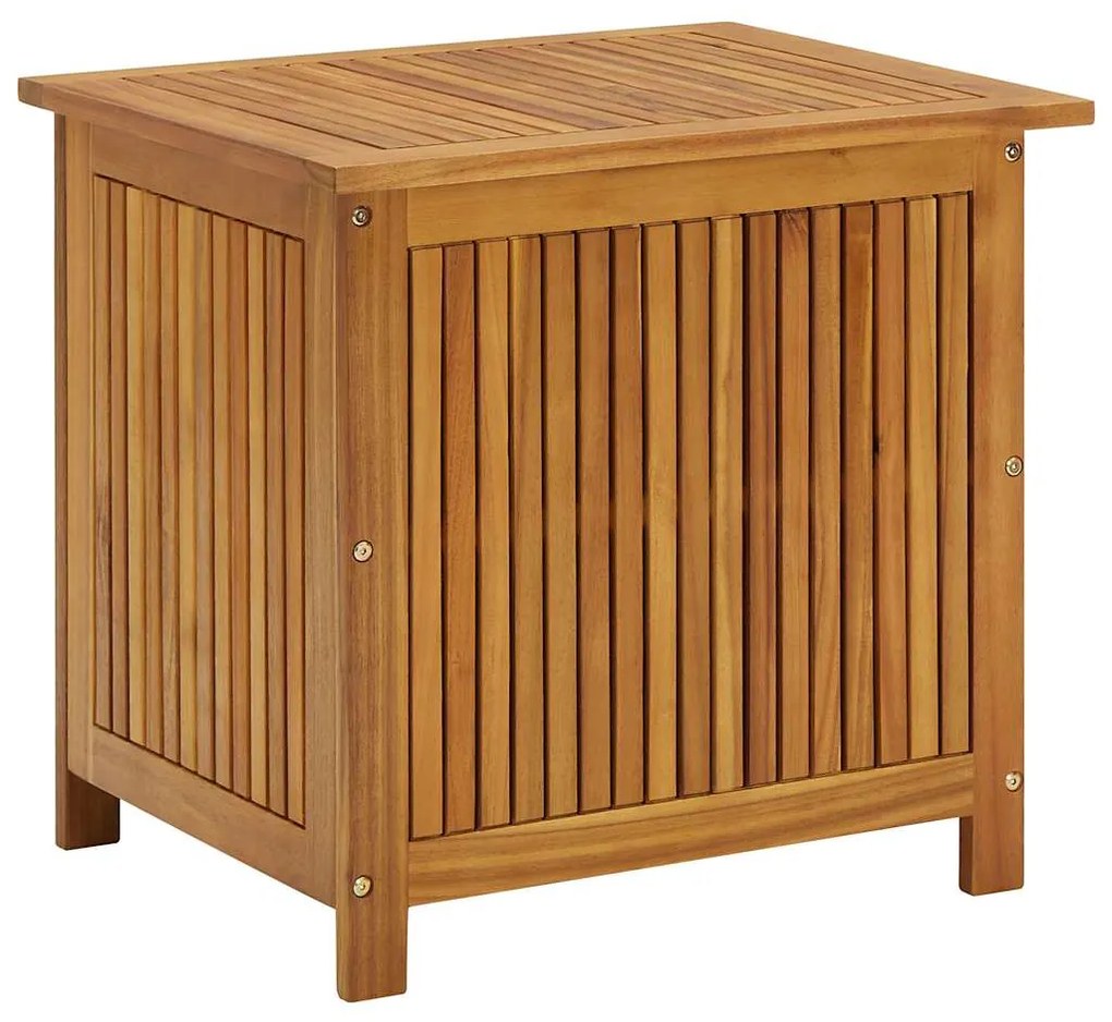 Zahradní úložný box 60 x 50 x 58 cm masivní akáciové dřevo 310283