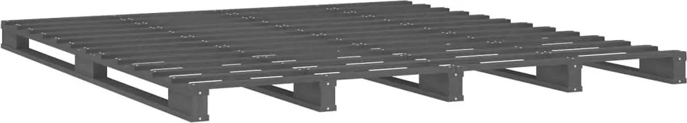 vidaXL Postel z palet 120 x 200 cm masivní borové dřevo [821389] Barva: medová hnědá
