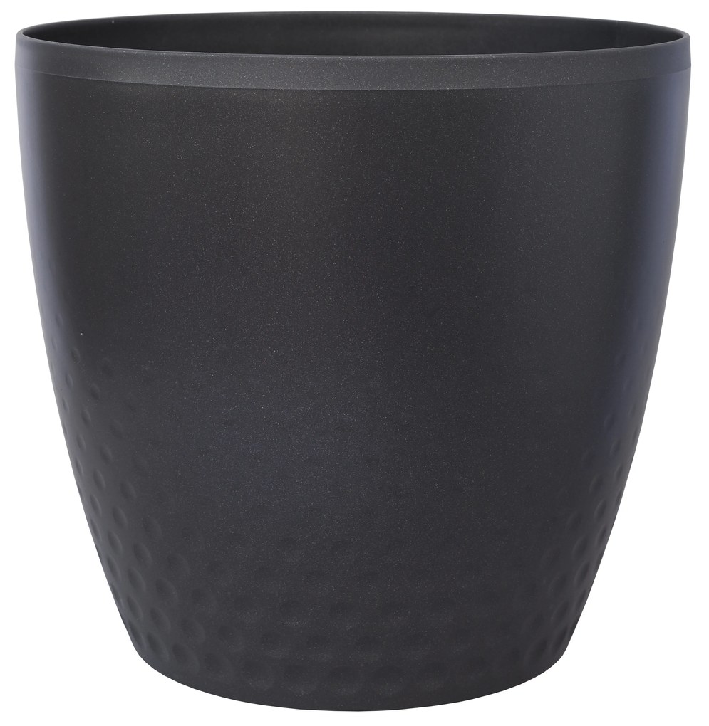 Obal na květináč Perla antracit 14 cm
