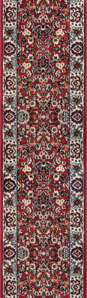 Sintelon, Běhoun na míru Practica 59/CVC, šíře 100 cm, červená, chodba / předsíň