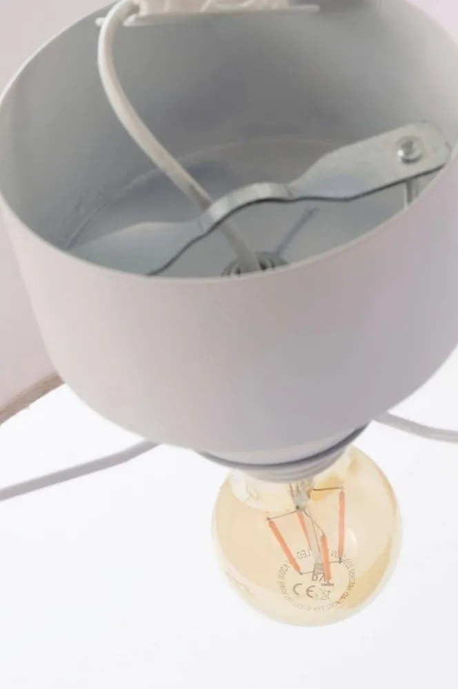 Béžové lněné stropní svítidlo ø 40 cm Alina – Jotex