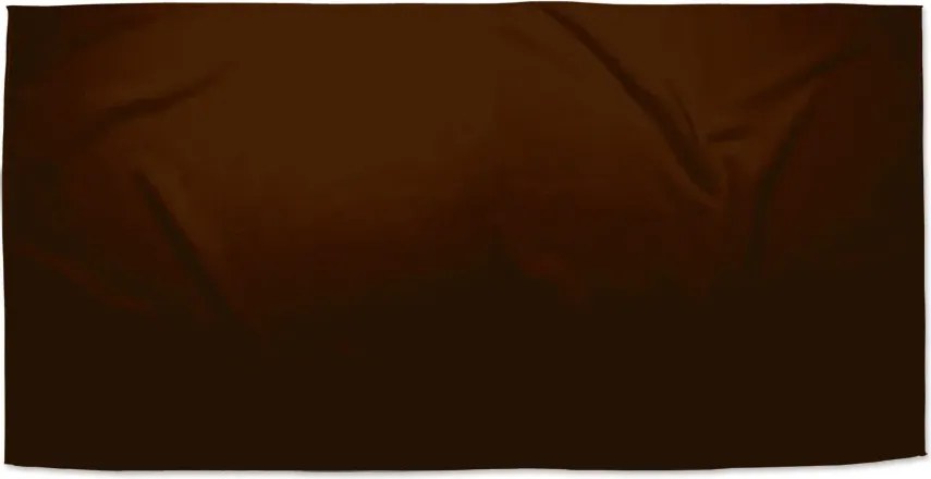 Sablio Ručník Čokoládově hnědá - 50x100 cm