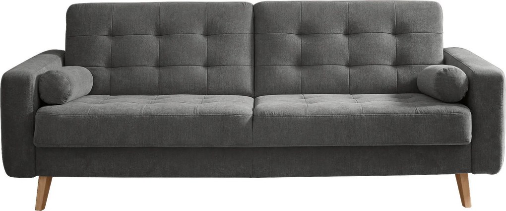 XXXLutz ROZKLÁDACÍ POHOVKA, textil, kompozitní dřevo, šedavě hnědá MID.YOU - Rozkládací pohovky - 002220030905