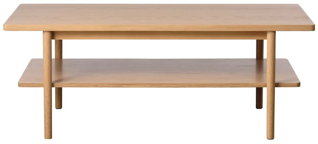 Designový konferenční stolek Zayleigh 120 cm vzor dub