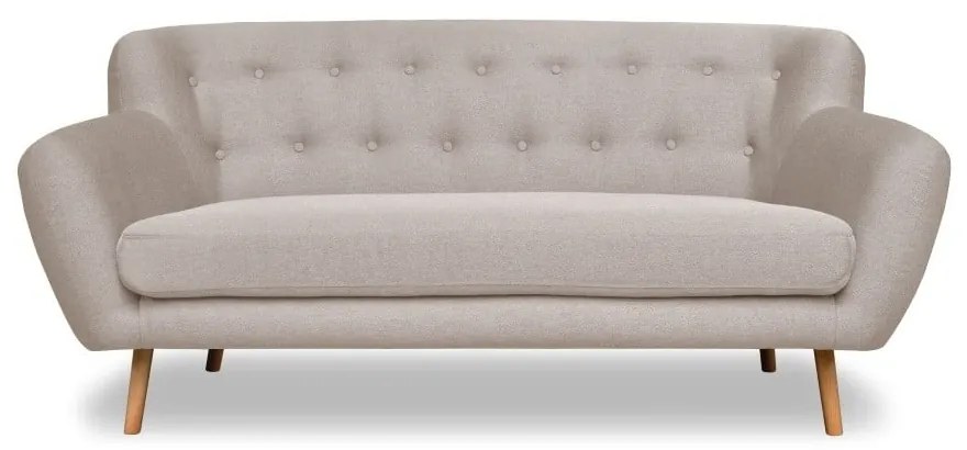 Šedobéžová pohovka Cosmopolitan design London, 162 cm