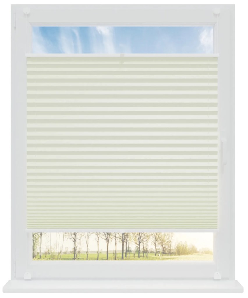 Roleta Plisovaná Tradiční Ecru 139 cm x volitelná výška