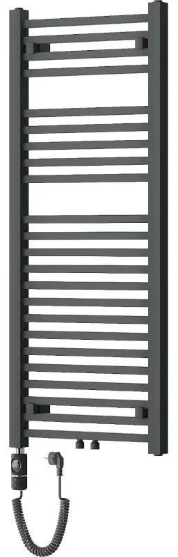 Mexen Pluton, elektrické topné těleso 1200x500 mm + topná tyč 600 W, antracitová, W106-1200-500-2600-66