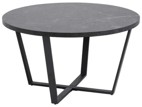 Konferenční stolek Arno (mramor, černá)