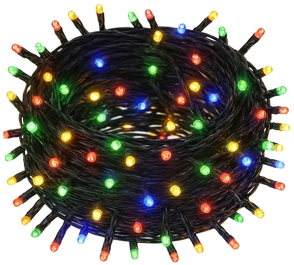 Vánoční světýlka vnitřní multicolor 200 LED