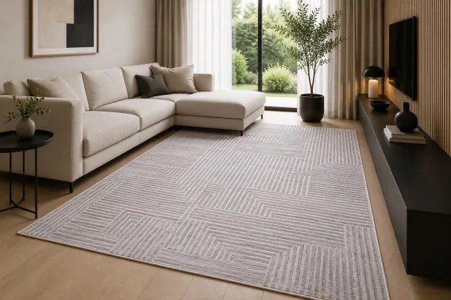 Koberec HOME 9925 LIGHT GREY