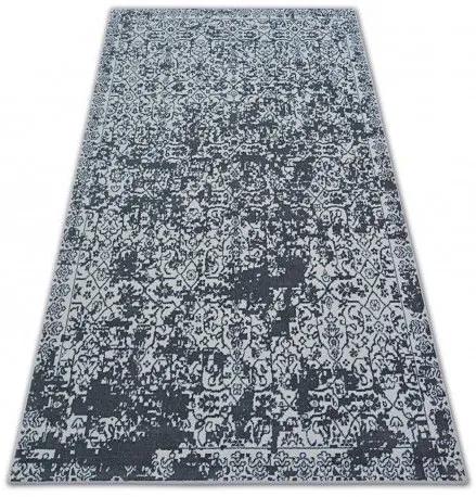 koberec SENSE Micro 81260 VINTAGE bílý/antracit velikost 160x230 cm | krásné koberce cz