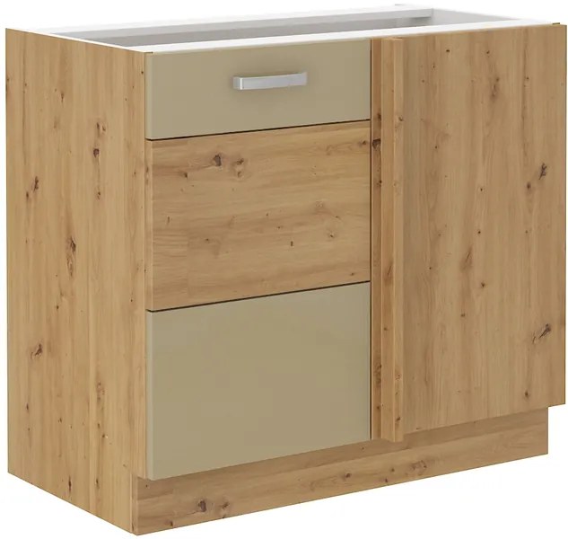 Kuchyňská skříňka Artisan 105 ND 1F BB Barva dvířek cappuccino lesk
