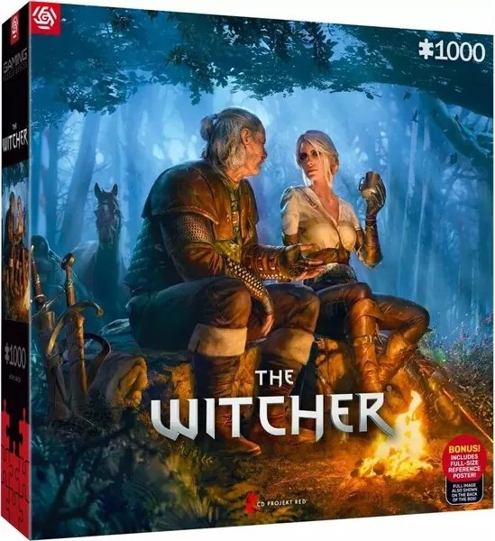 Gaming Puzzle: The Witcher (Wiedźmin) Journey of Ciri 1000