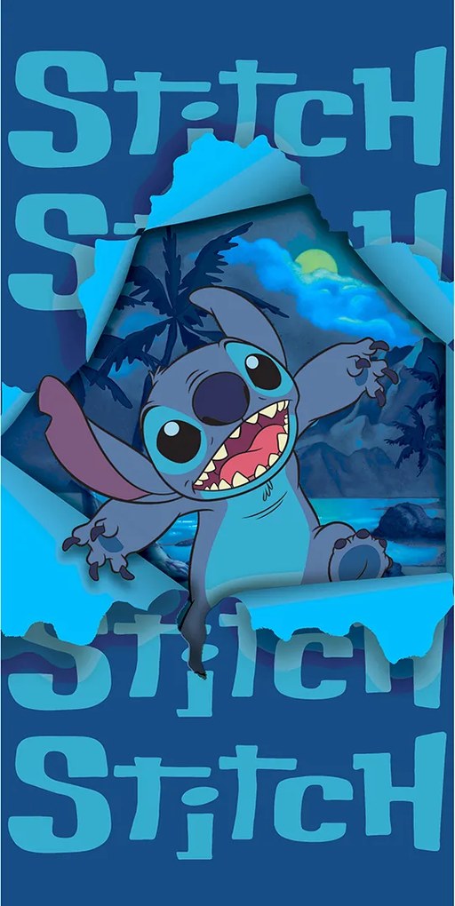 Dětská osuška Lilo a Stitch To je vše Přátelé