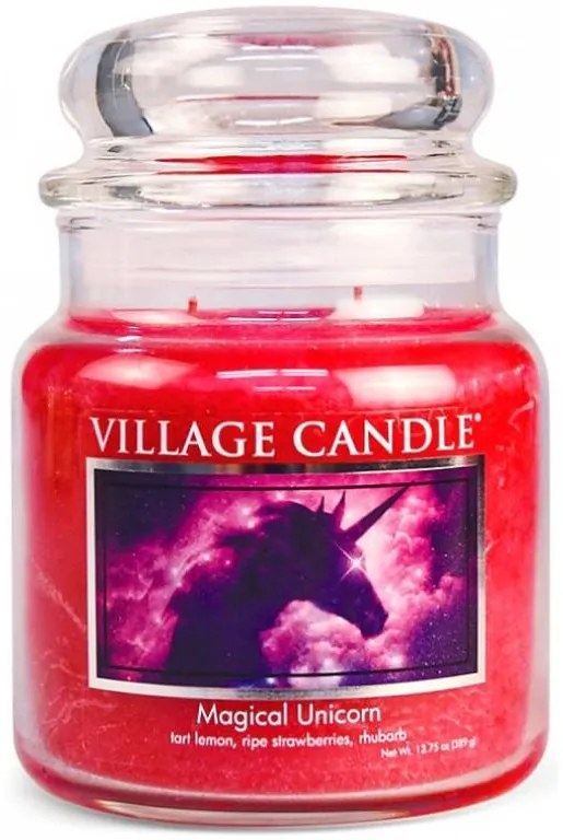 Village Candle – vonná svíčka Magical Unicorn (Magický jednorožec), 389 g