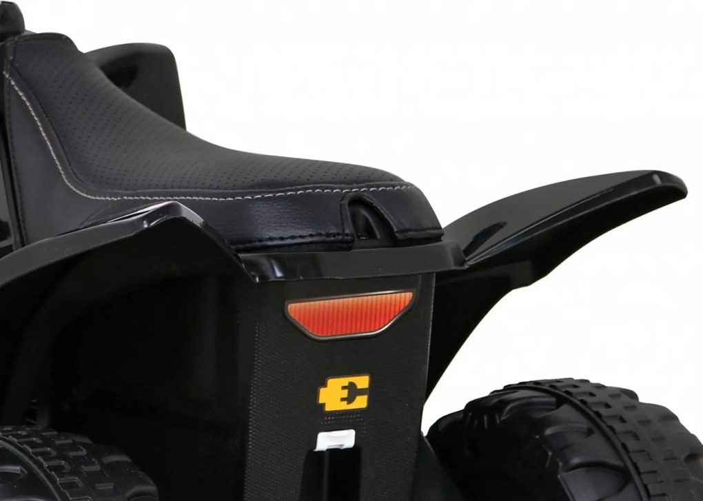 Ramiz Čtyřkolka Honda 250X TRX na baterie černá + klakson + LED + ekokůže