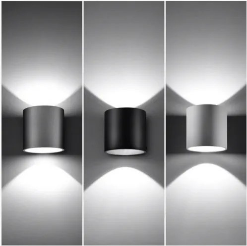 Nástěnné svítidlo SOLLUX Orbis 1 G9 1x40W bez zdroje SL.0048 černá