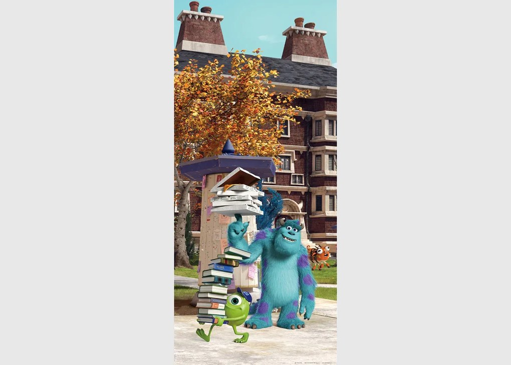 Dětská vliesová fototapeta na zed' Příšerky s.r.o. Přátelé, Disney | 90 x 202 cm | DFTDNV 5438