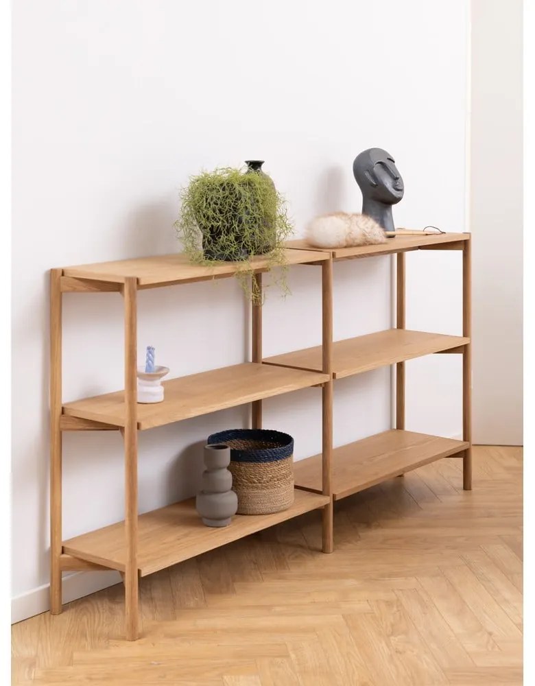 Knihovna v dekoru dubu 169x88 cm Braidwood - Actona