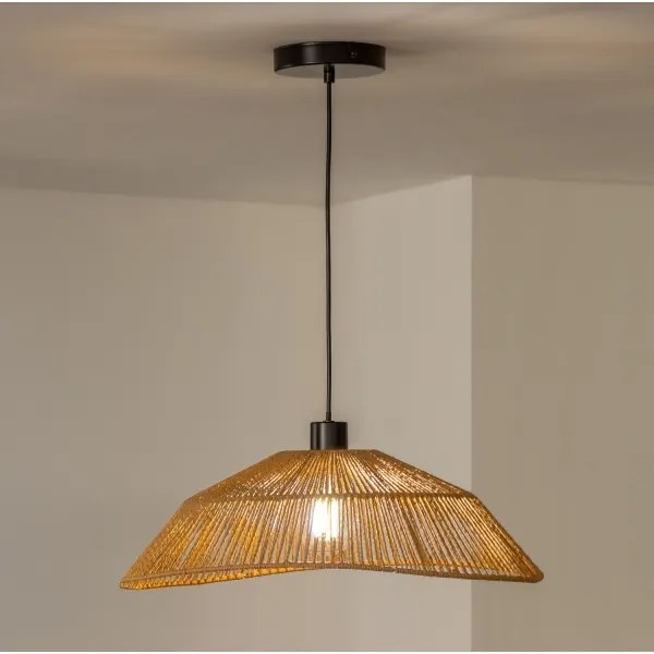 Brilagi - LED Lustr na lanku CERIA BOHO 1xE27/40W/230V pr. 50 cm hnědá