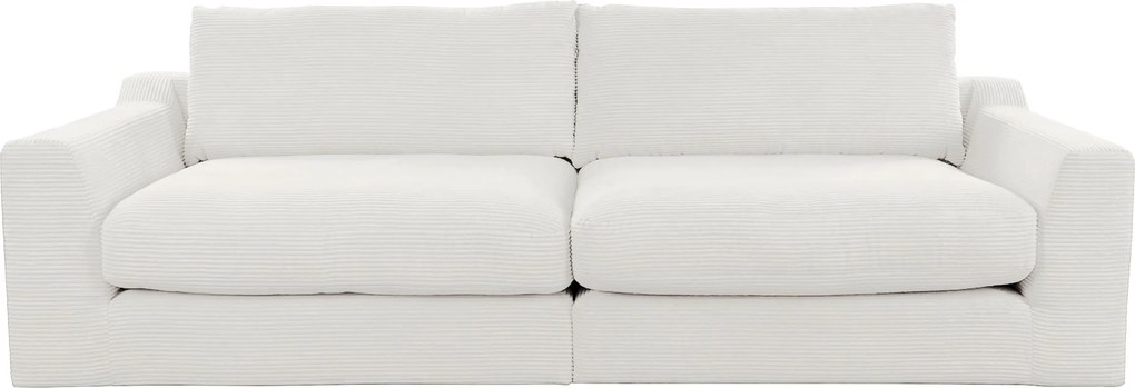 XXXLutz POHOVKA BIG SOFA, textil, bílá Sit & More - Pohovky - 000144003402