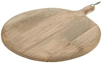 Mondex Dřevěná deska na pizzu 60x47x2,5 cm