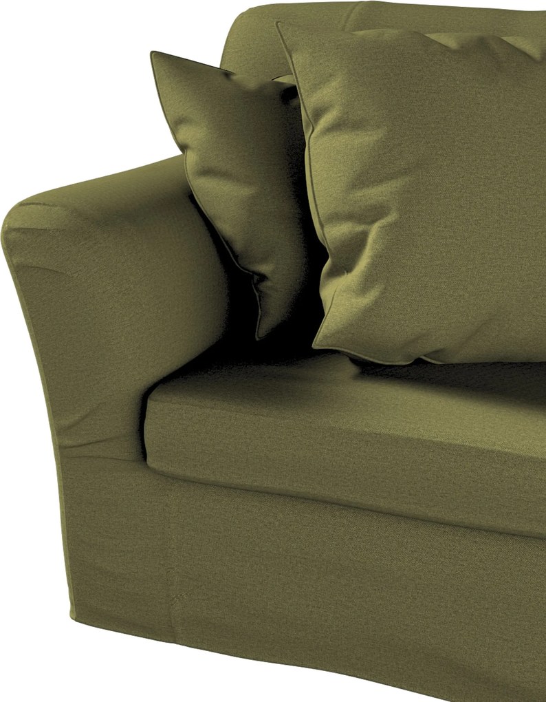 Potah na pohovku IKEA Tomelilla 2-místná nerozkládací barva zelená látka pletený vzor