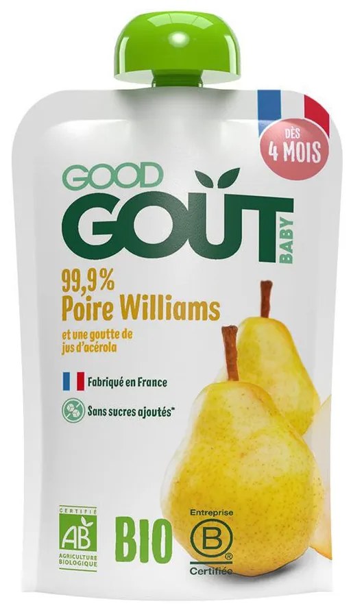 Good Gout BIO Hruška Williams (120 g)
