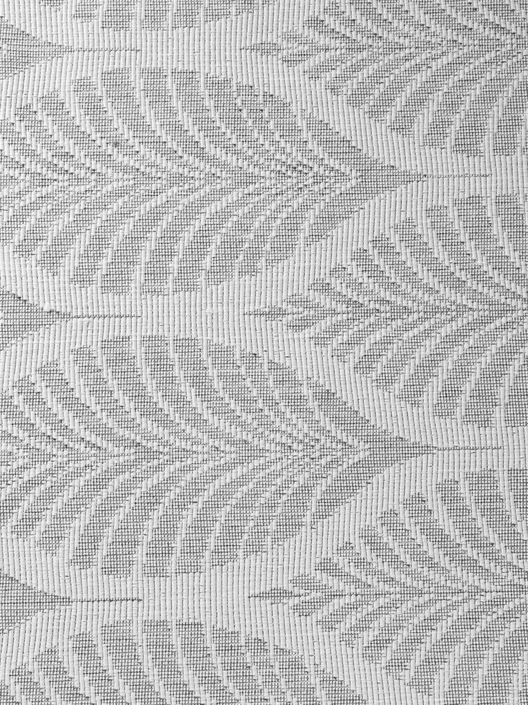 NORTHRUGS, Kusový koberec Duet Liora 106246 White/Gray - na ven i na doma, 200x290, šedá, chodba / předsíň