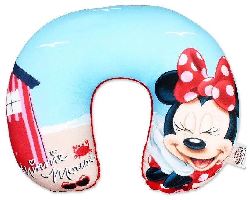 Cestovní polštář okolo krku Minnie Mouse - Disney - 31 x 26 x 8 cm