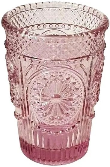 Růžová sklenička Verrerie - Ø 7,5*10,5 cm